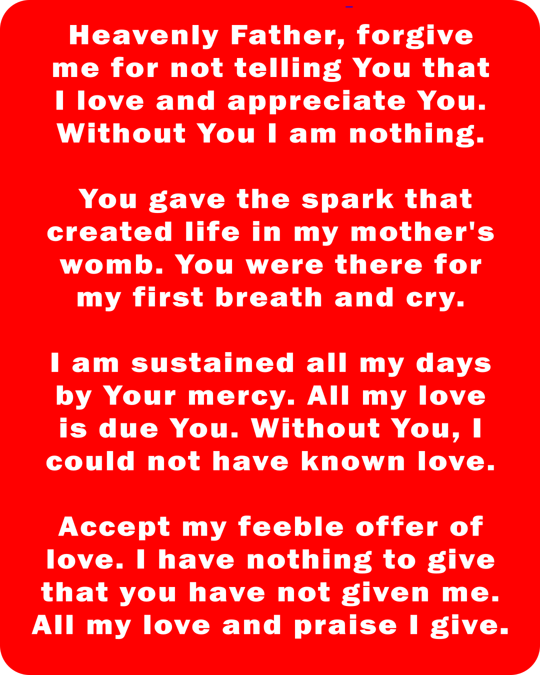 Love God - Prayer - Almighty I AM Calls